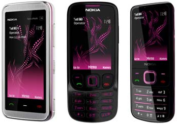 Nokia en rosa: Colección Illuvia