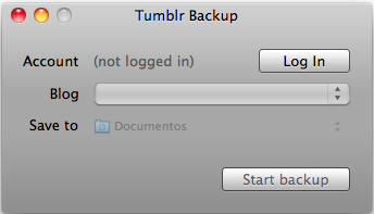 Tumblr Backup: copia de seguridad de tu tumblelog