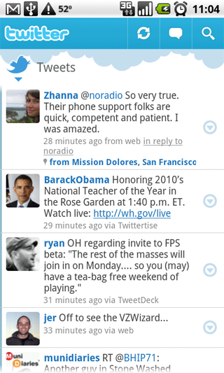 Twitter para Android oficial