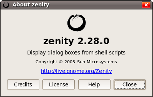 Comando Linux zenity: ventanas de diálogo GTK+ para enriquecer tus scripts