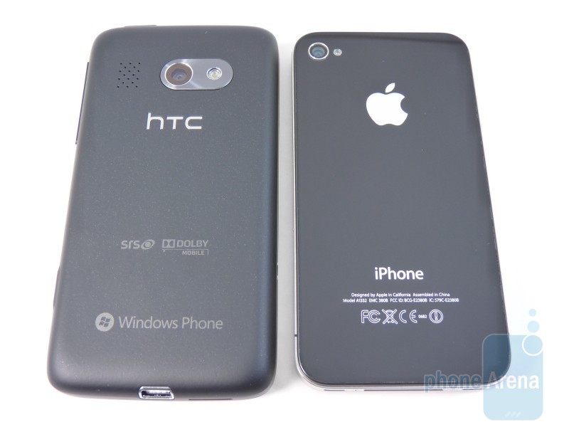 HTC Surround vs iPhone 4