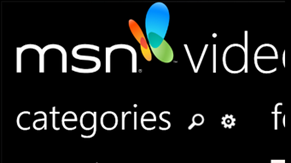MSN video para WP7