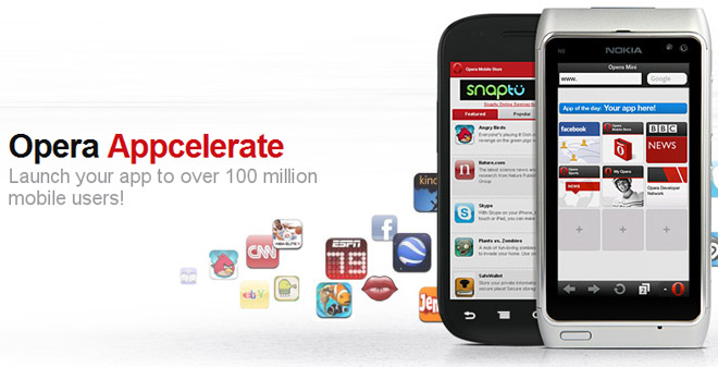 Opera Mobile Store ayuda a promocionar aplicaciones